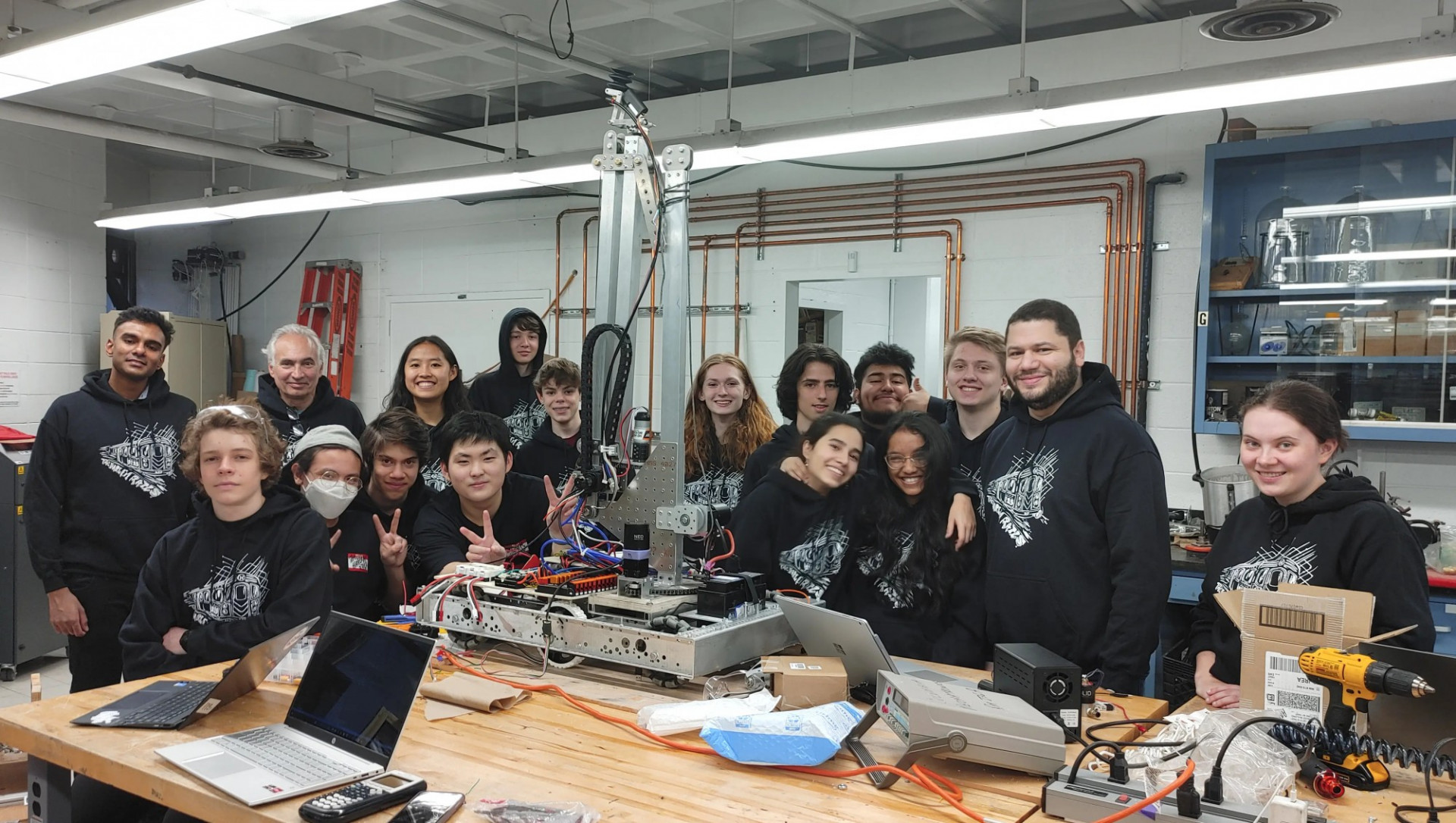 Columbia's FIRST Robotics Team | Columbia Engineering Outreach Programs